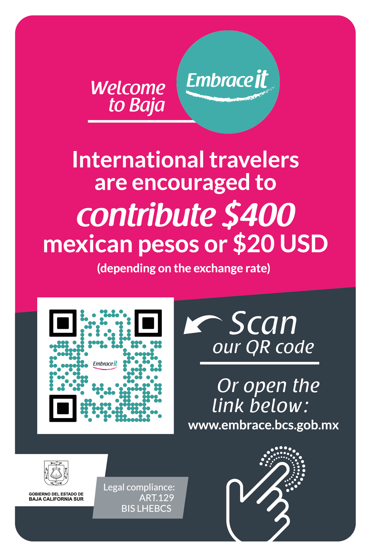 Embrace it – recursos de imagen – Gobierno de Baja California Sur